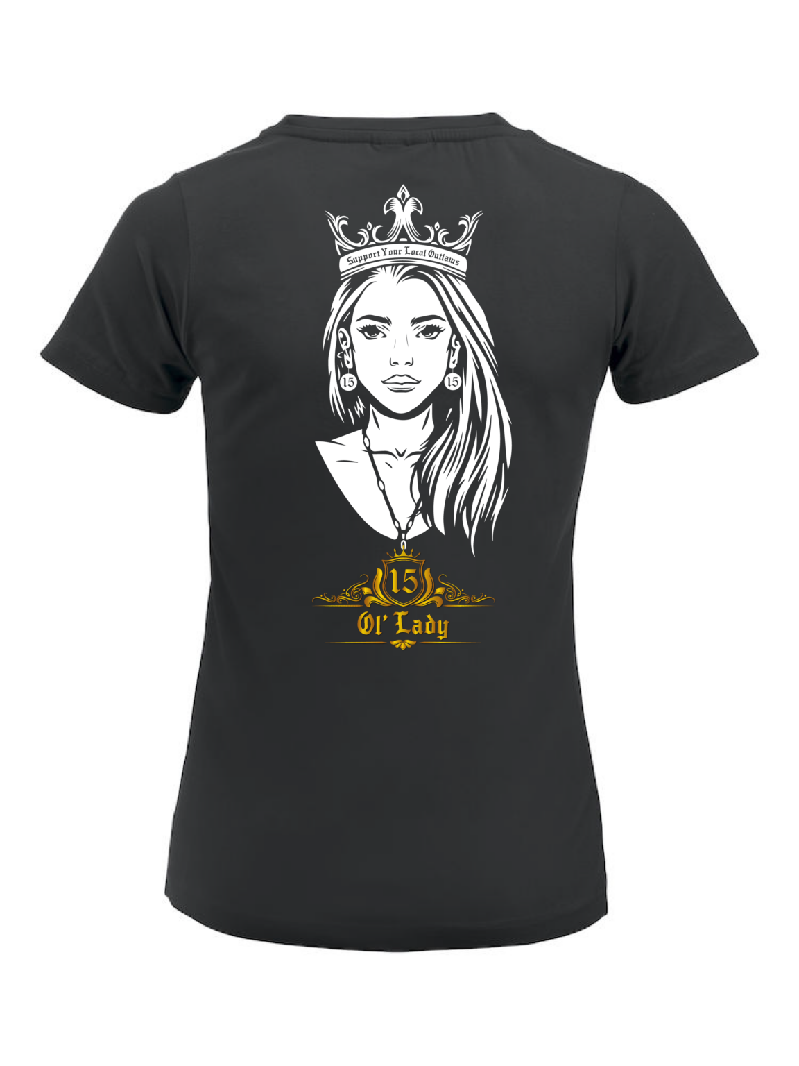 Ol` Lady Sylo T -B 029318 - Outlaws MC Moss